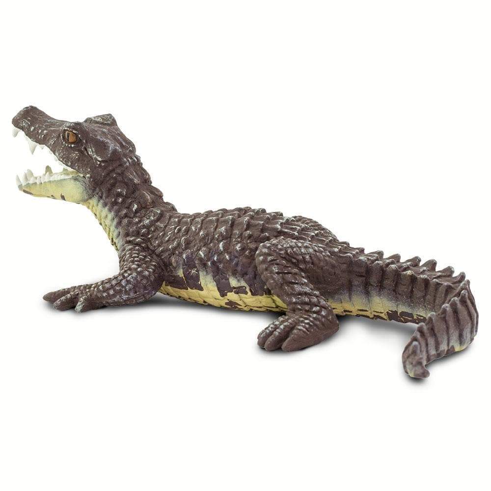 Caiman Figure – Realistic Reptile Toy for Kids, Boys and Girls | Safari ...