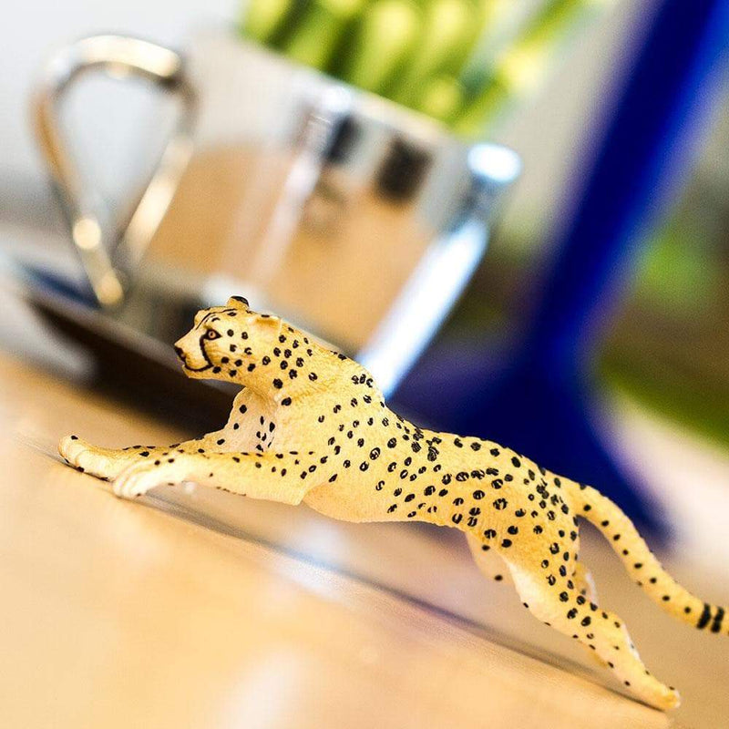 Cheetah Toy - Realistic Cheetah Figurine from Wild Safari® Wildlife ...
