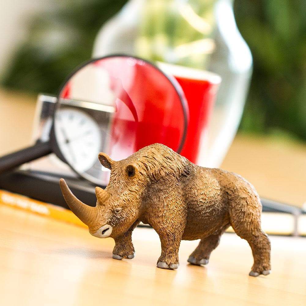 Woolly Rhino Toy – Prehistoric Ice Age Mammal Figurine from Safari Ltd ...