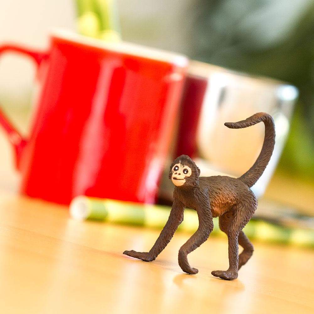 Spider Monkey Toy Figurine – Realistic New World Primate | Wild Safari ...