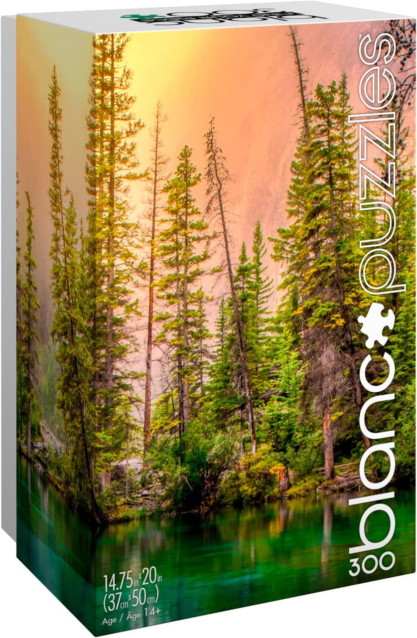 Blanc Puzzles - Grassi Lakes - Alberta Canada | Safari Ltd®