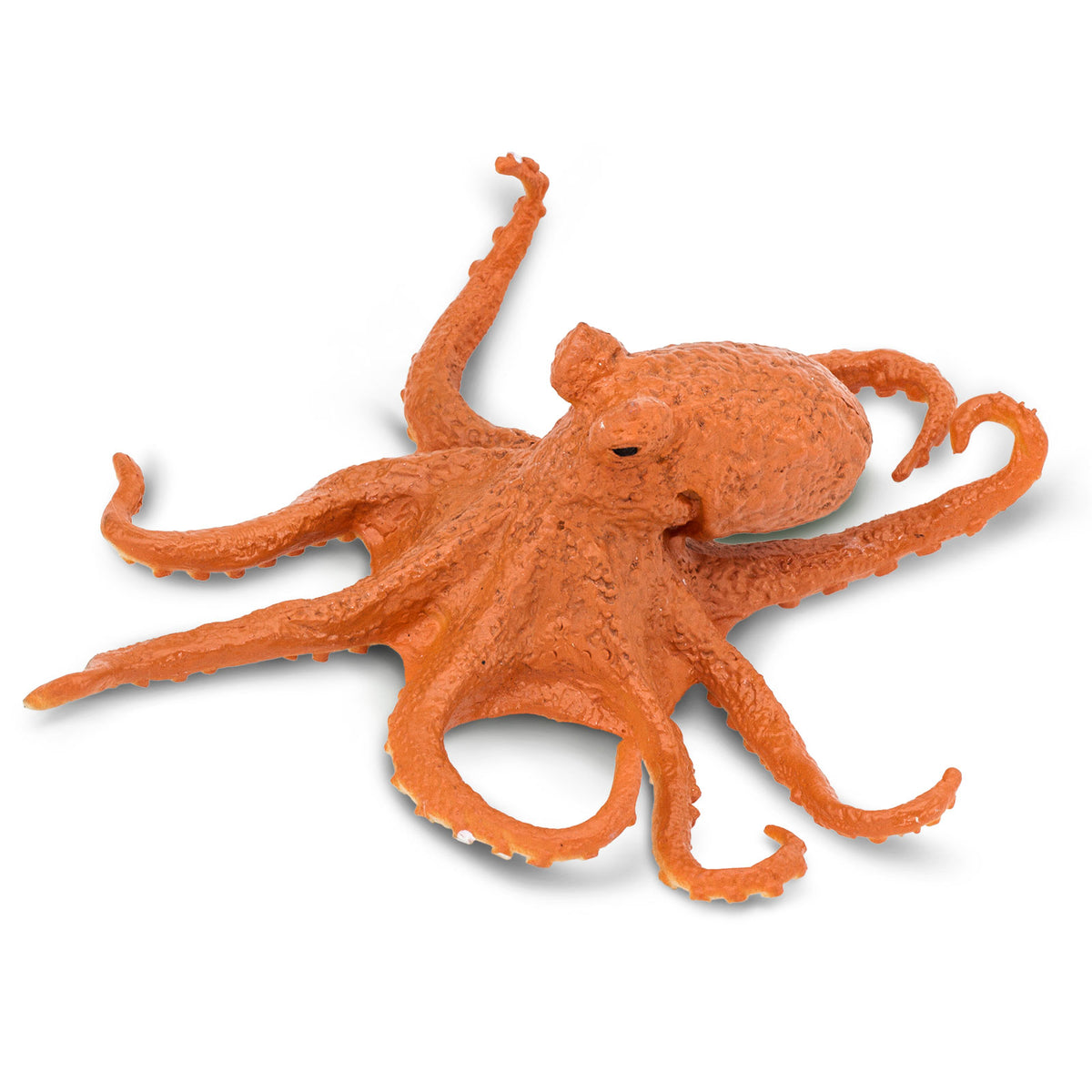 Octopus Toy Figurine – Realistic Marine Invertebrate | Wild Safari® Sea ...