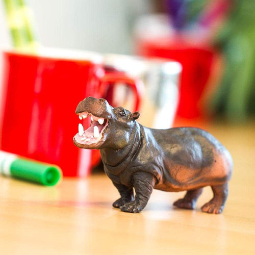 Hippopotamus Figure – Realistic Animal Toy for Kids, Boys and Girls ...