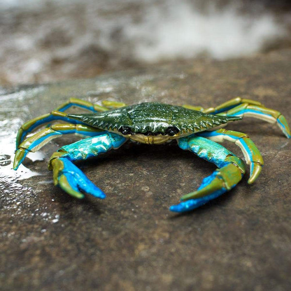 Blue Crab Toy – Realistic PVC Ocean Animal Model for Boys, Girls & Kids ...