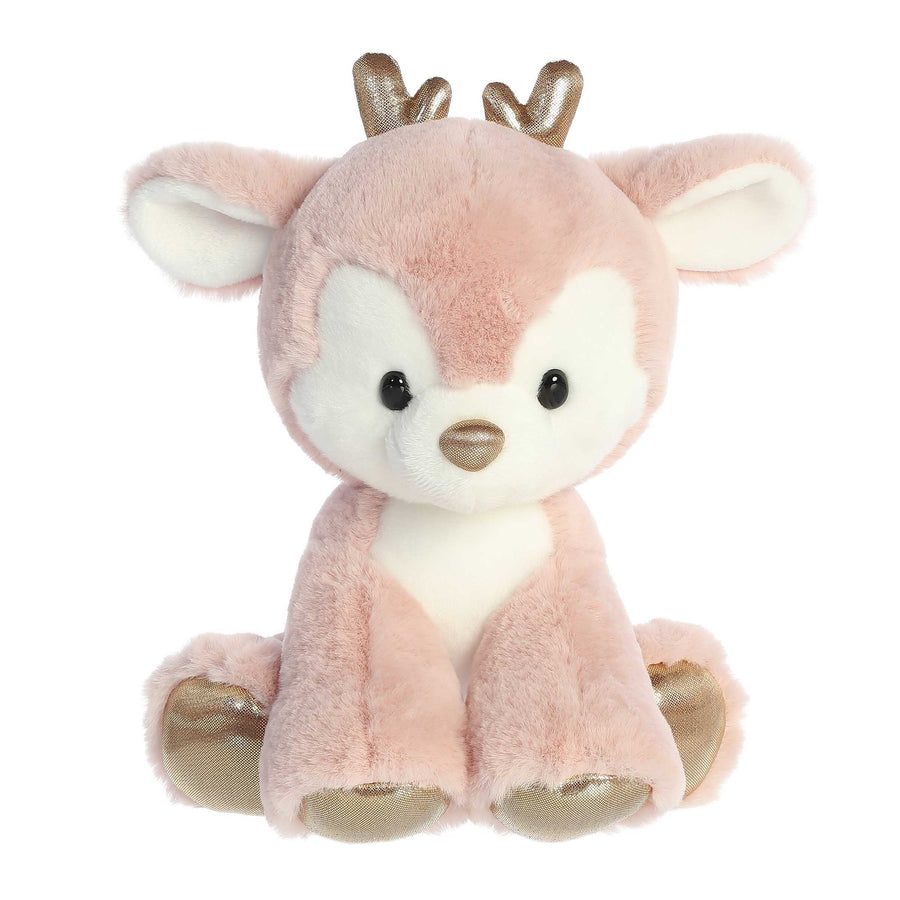 13" DASHING REINDEER - PINK | Safari Ltd®