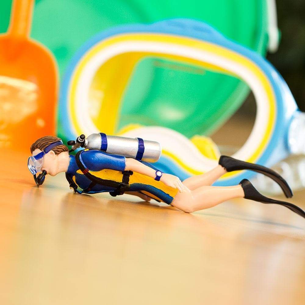Kevin The Underwater Scuba Diver Toy Figure by Safari Ltd® | Safari Ltd®