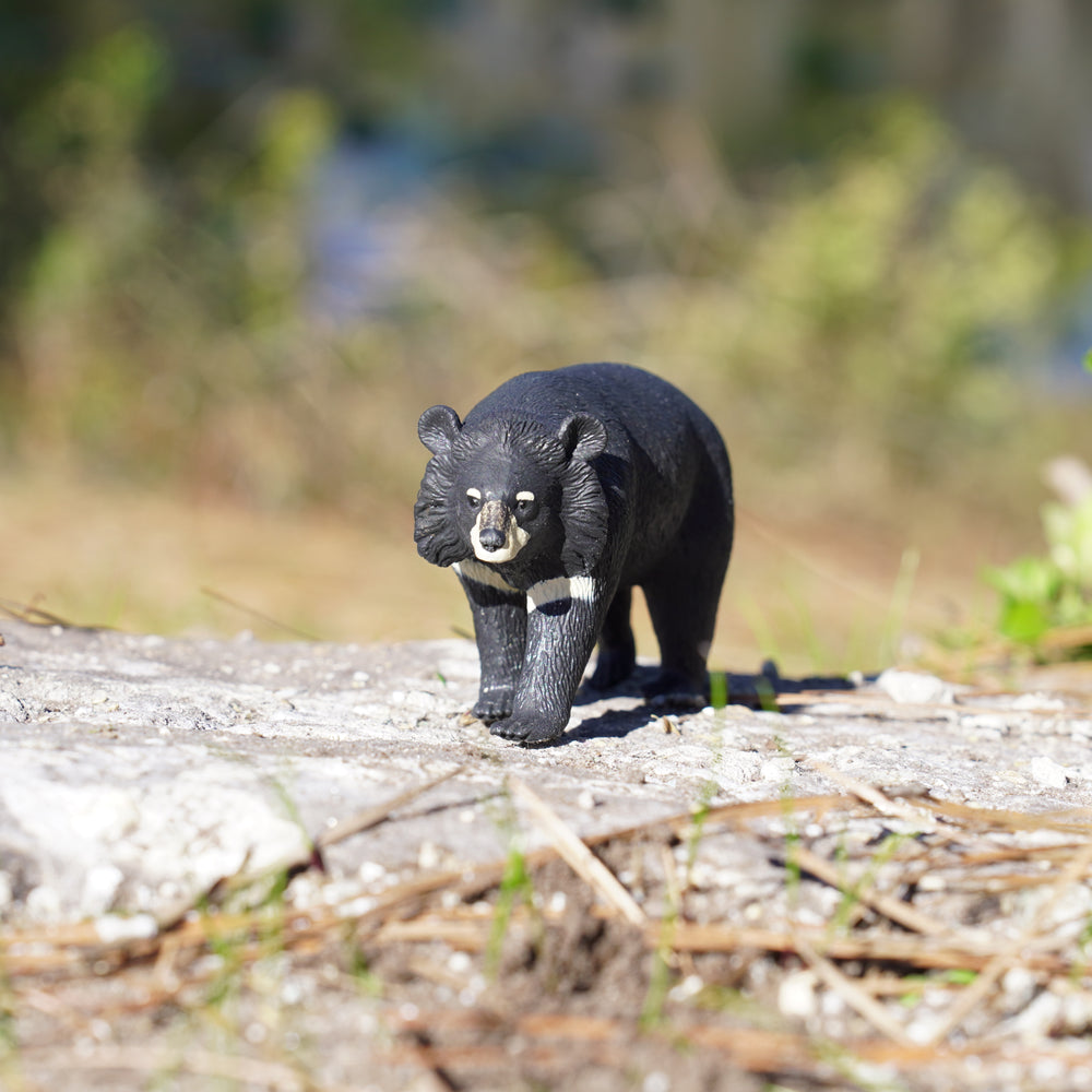 Moon Bear Figurine – Realistic Wildlife Toy for Kids, Boys and Girls ...