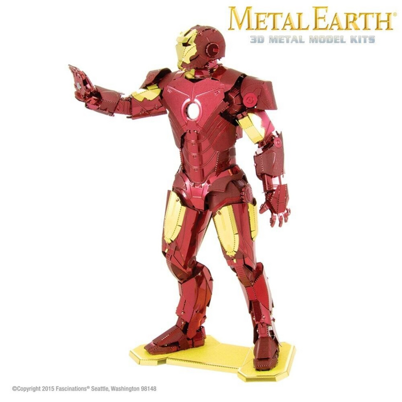 Iron Man Marvel Metal Assembly Kit | Safari Ltd®