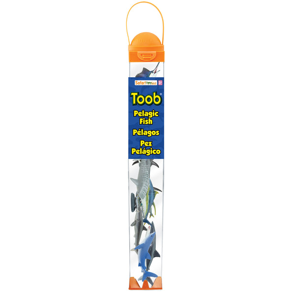 Pelagic Fish TOOB – Detailed PVC Ocean Animal Figures for Kids Ages 3 ...