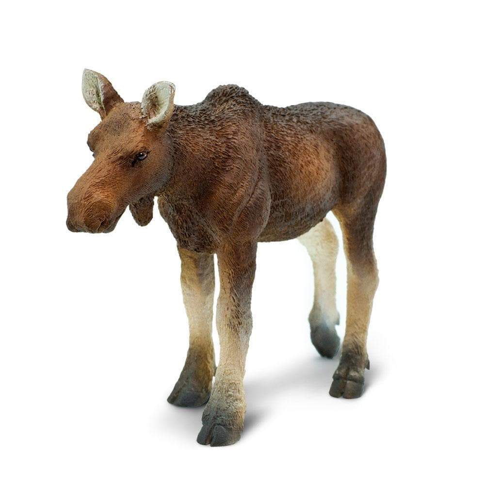 Cow Moose Figure – Realistic Animal Toy for Kids, Boys and Girls ...
