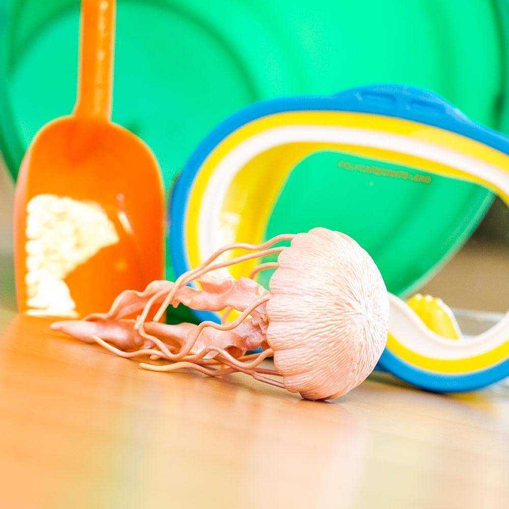 Jellyfish Figure – Realistic Ocean Animal Toy for Kids, Boys and Girls ...