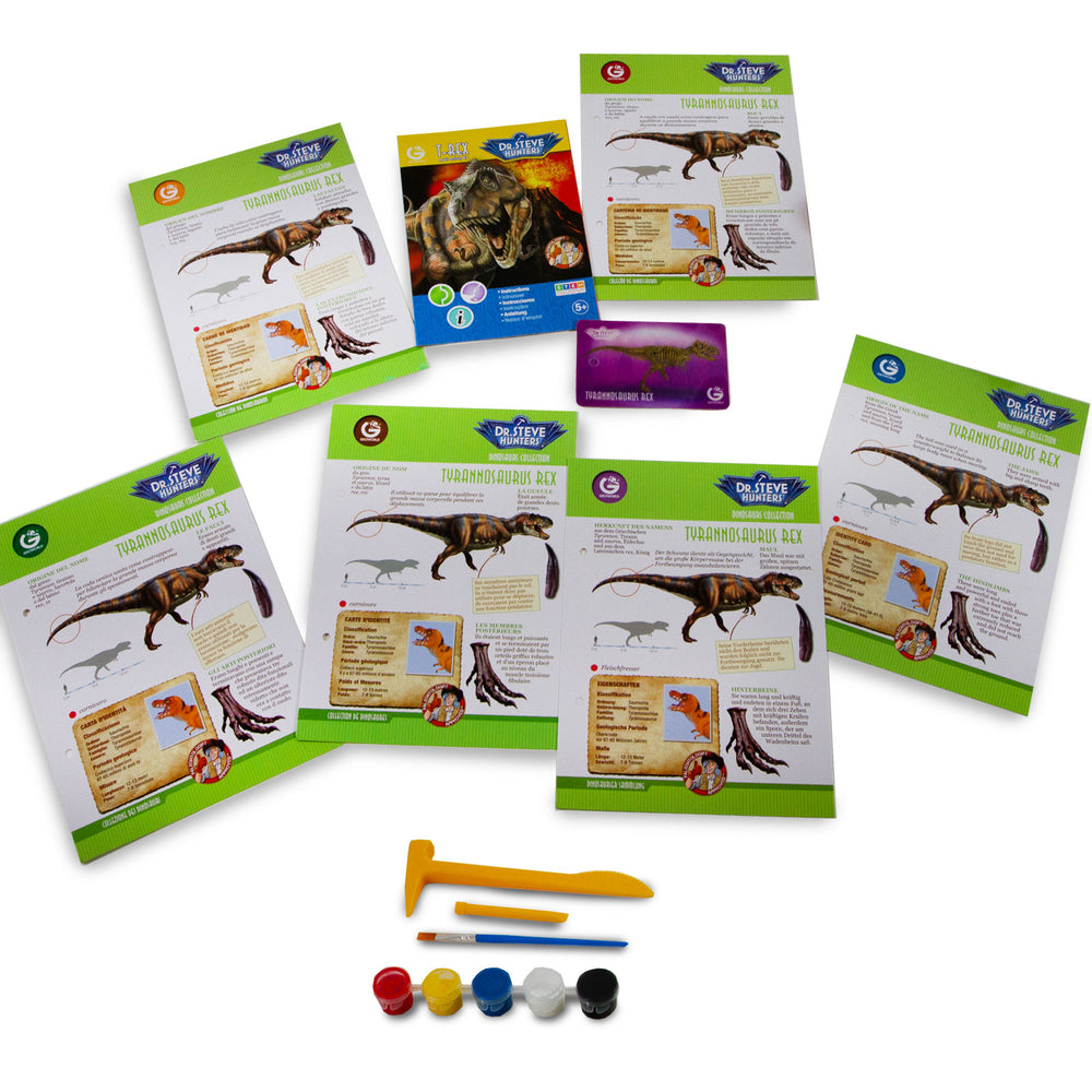 Dr. Steve Hunters GEOWorld T-Rex Multi-activity Kit | Safari Ltd®