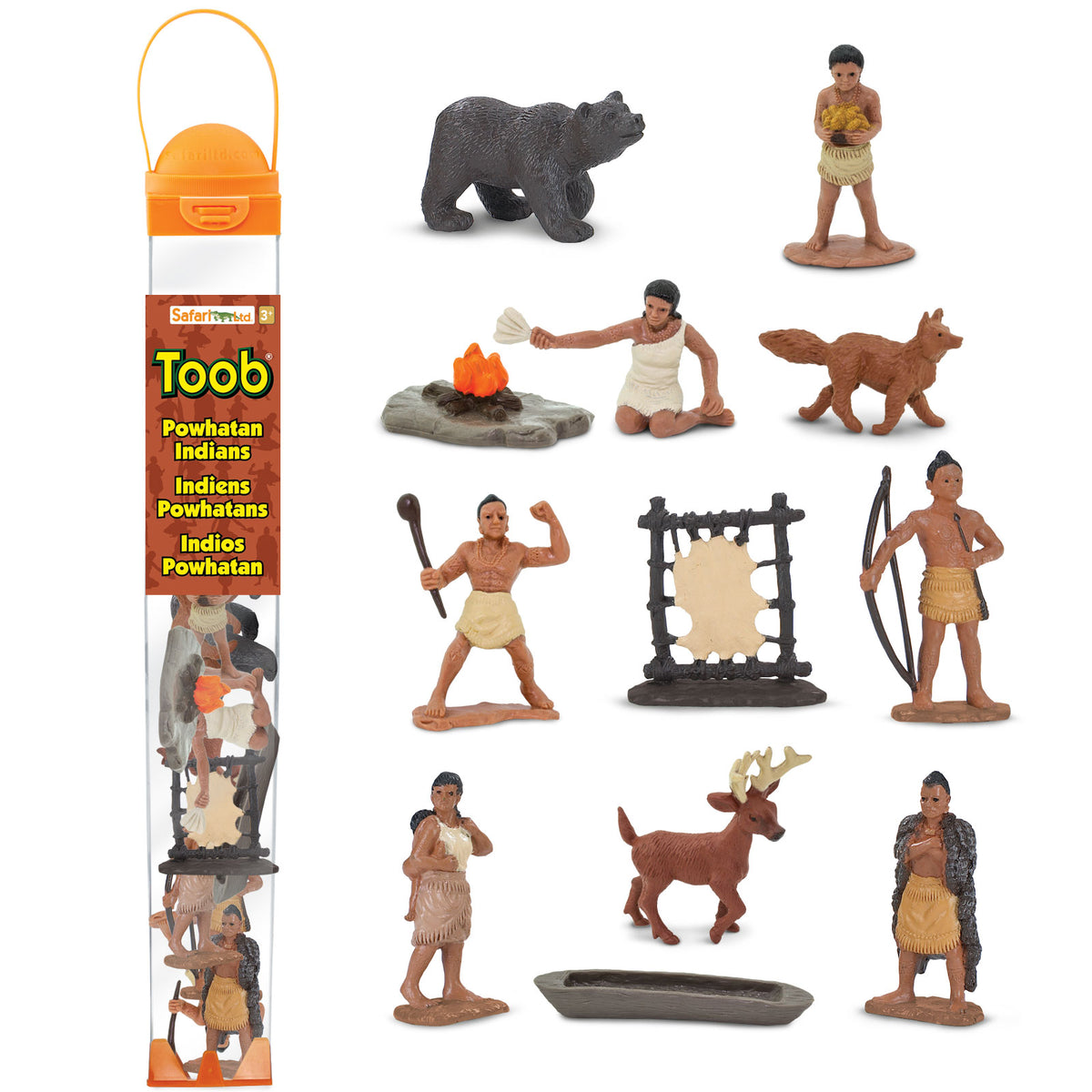 Powhatan Indian Toys TOOB® | Safari Ltd®
