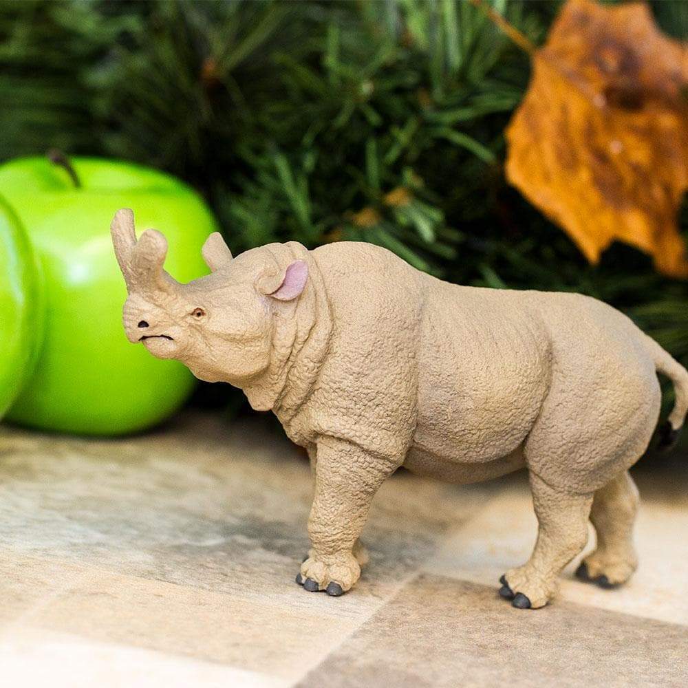 Megacerops Toy – Prehistoric Thunder Beast Figure | Safari Ltd ...
