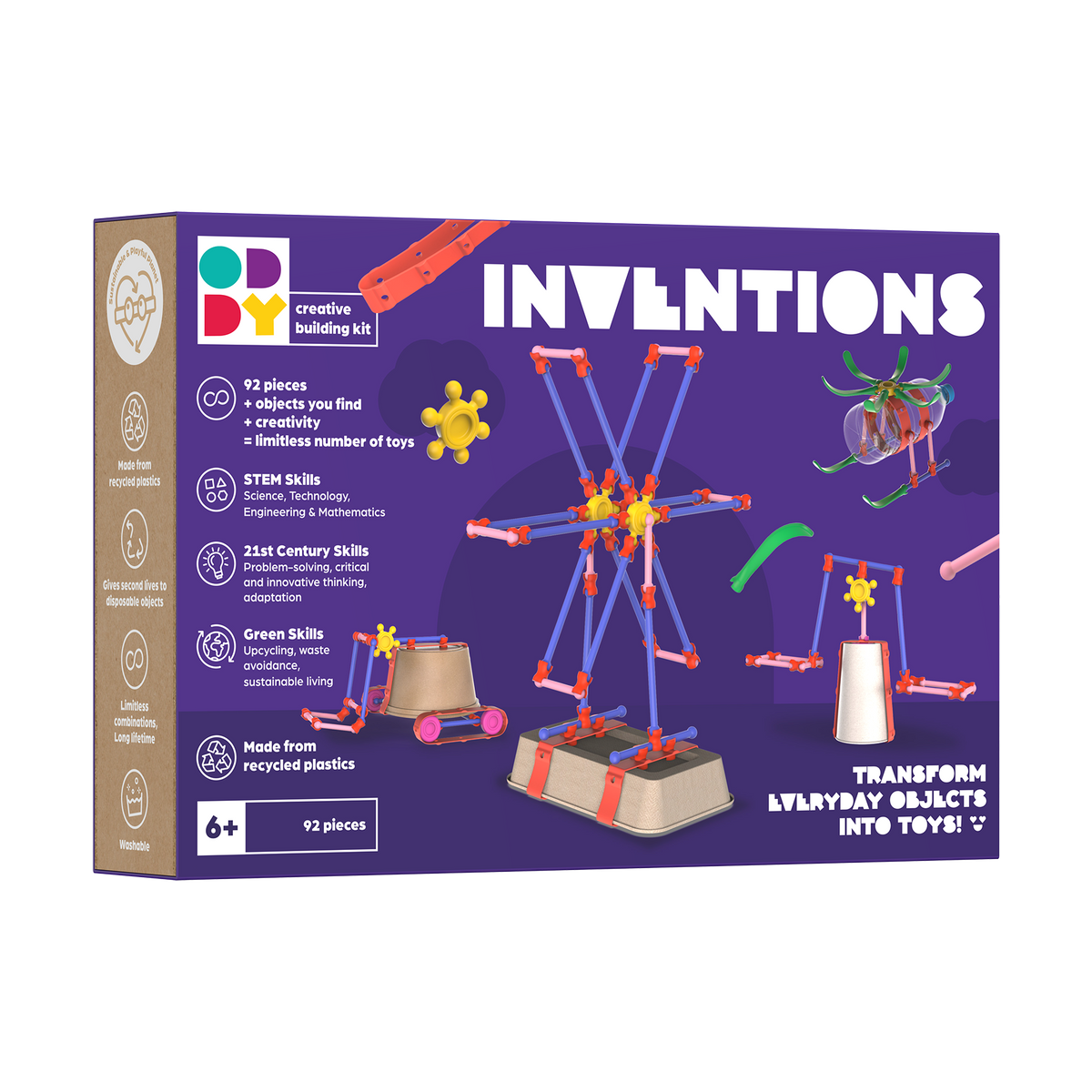 Oddy Inventions Creative Play Building Kit | Safari Ltd®