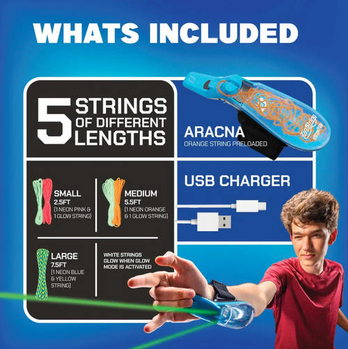 Zipstring ARACNA String-launching Web shooter | Safari Ltd®
