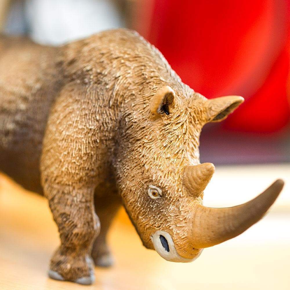 Woolly Rhino Toy – Prehistoric Ice Age Mammal Figurine from Safari Ltd ...