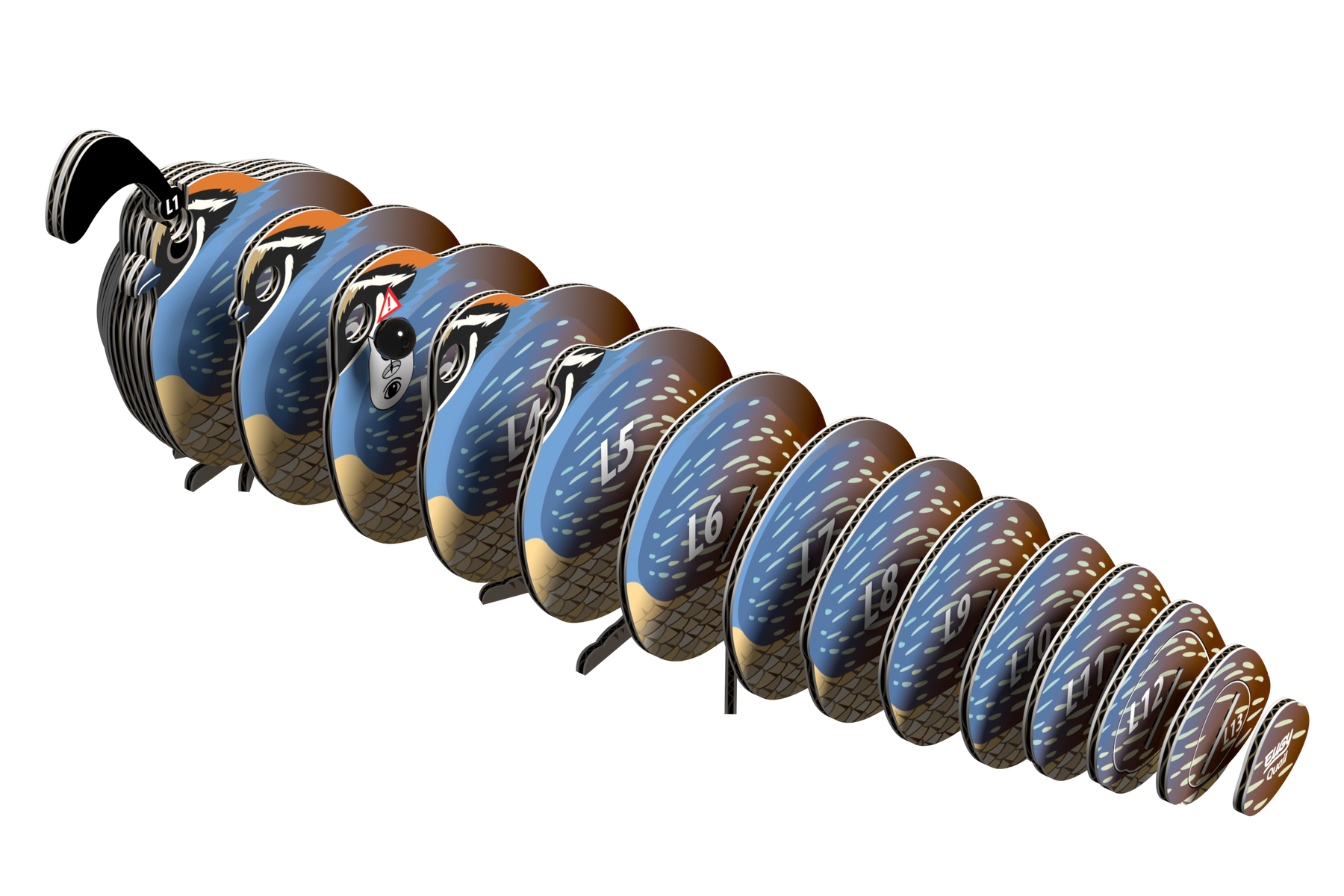 EUGY Quail 3D Puzzle | Safari Ltd®