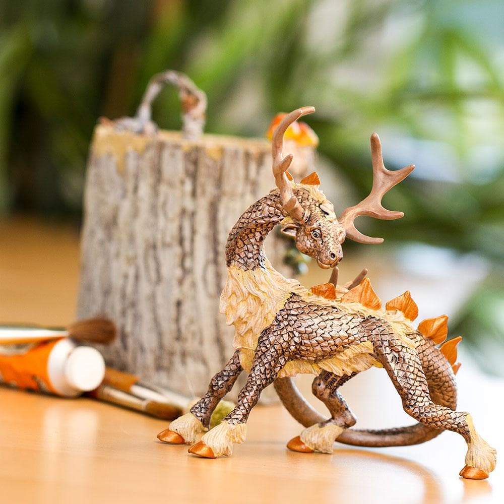 Stag Dragon Toy | Dragon Toy Figurines | Safari Ltd®