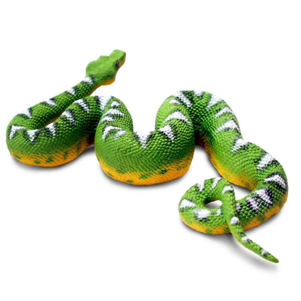 Emerald Tree Boa Figure – Realistic Snake Toy for Kids, Boys and Girls ...