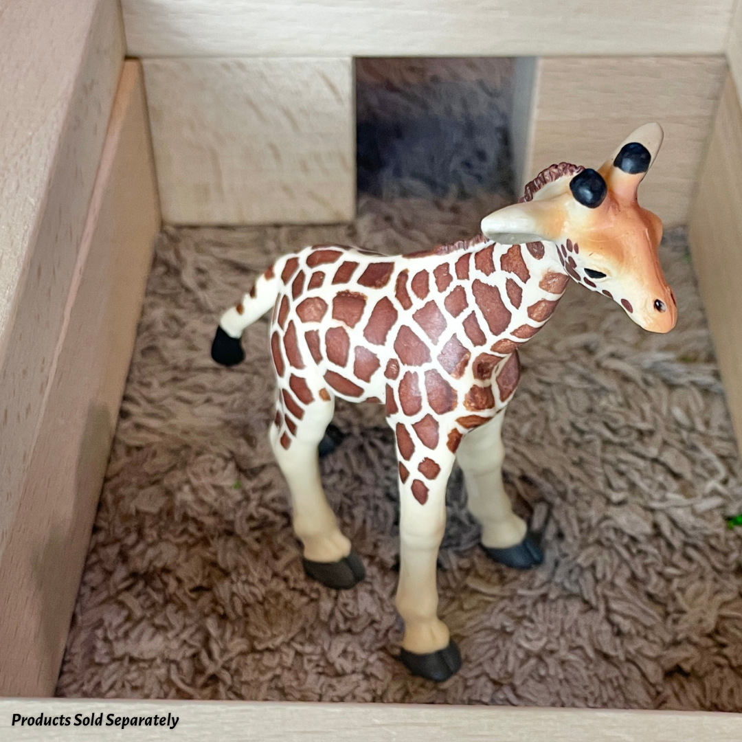 Baby Giraffe Toy Figure – Realistic Wildlife Animal | Safari Ltd ...