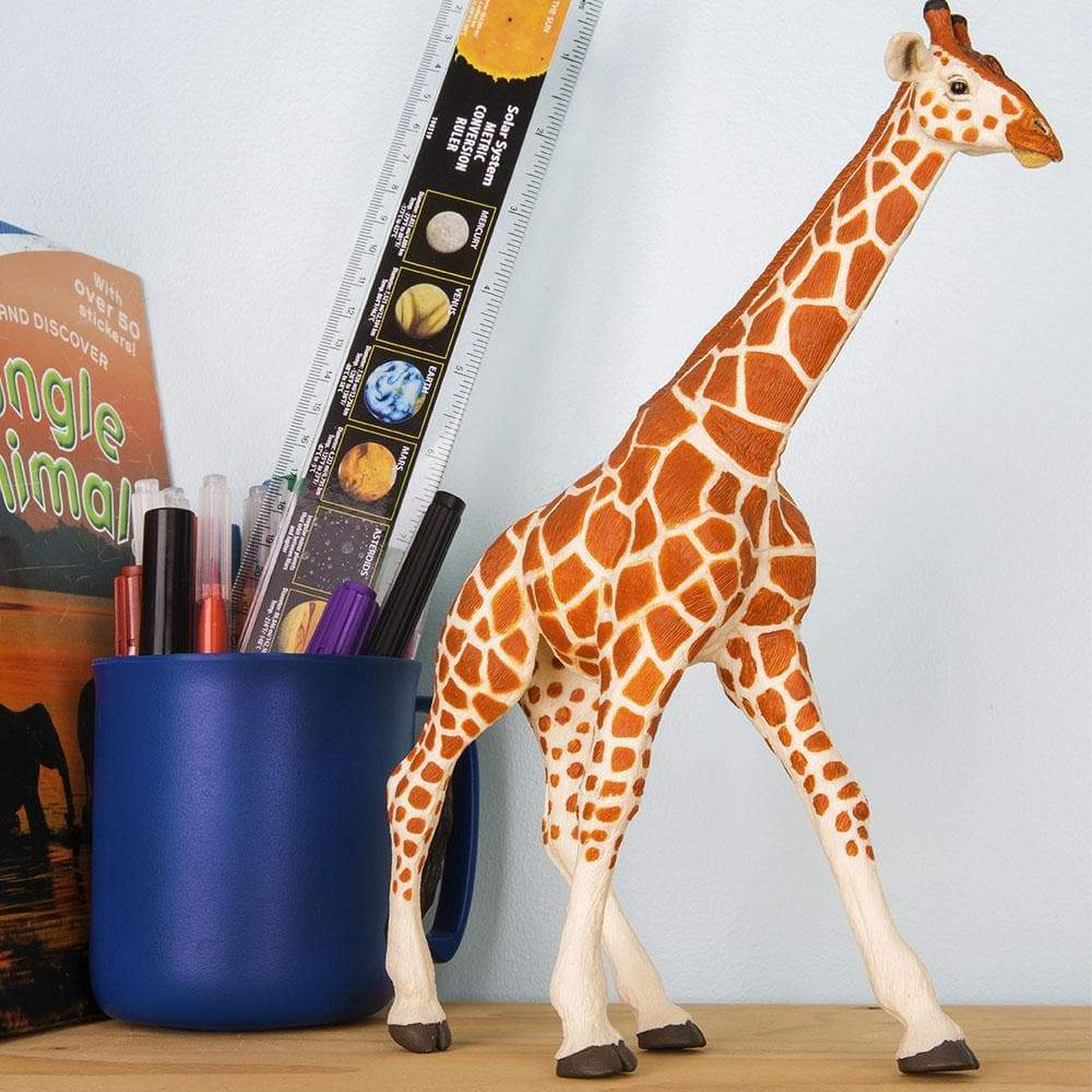 Reticulated Giraffe Toy Figurine | Realistic Wildlife Model | Safari Ltd®