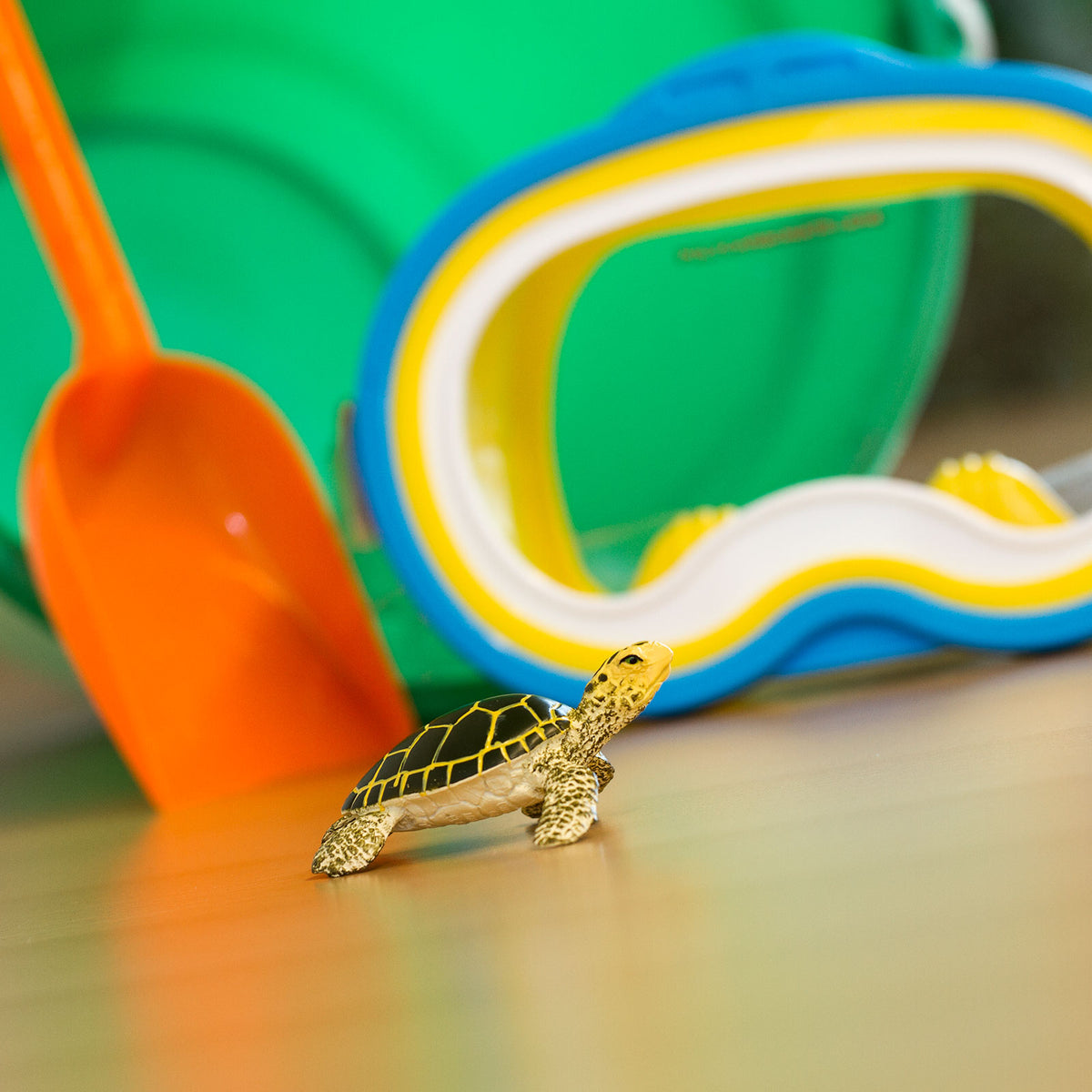 Green Sea Turtle Baby Toy | Safari Ltd®