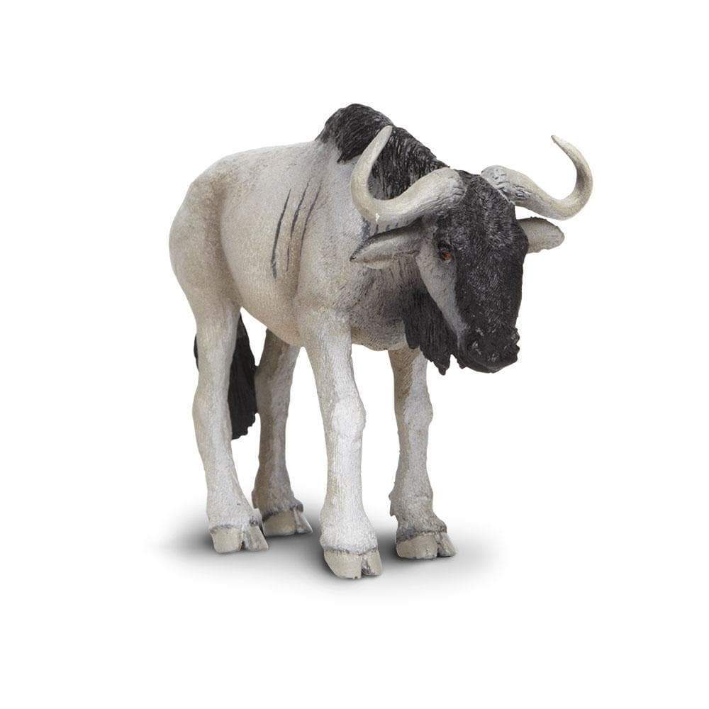 Wildebeest Toy – Realistic Blue Wildebeest Model from Safari Ltd ...