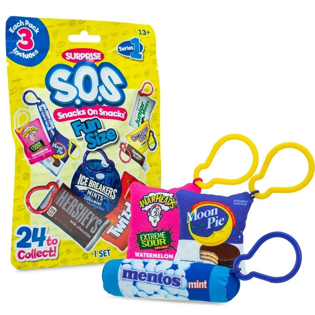 SOS Fun Size Plush 3-Pack Dangler | Safari Ltd®