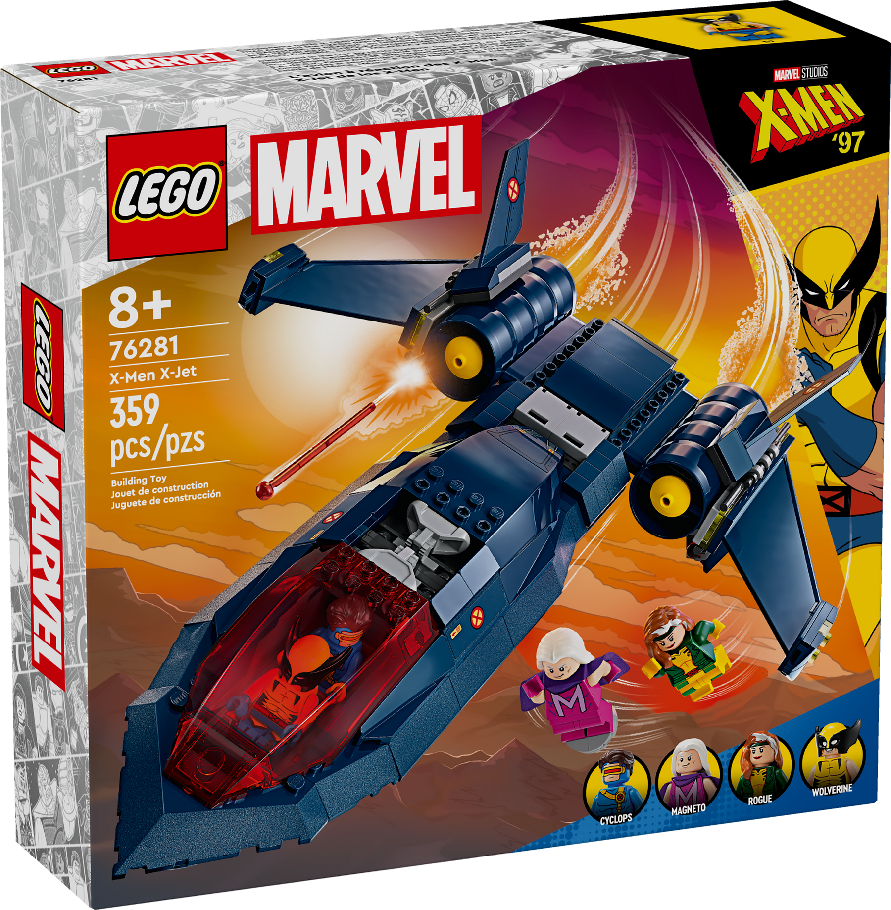 X-Men X-Jet - 76281 | Safari Ltd®