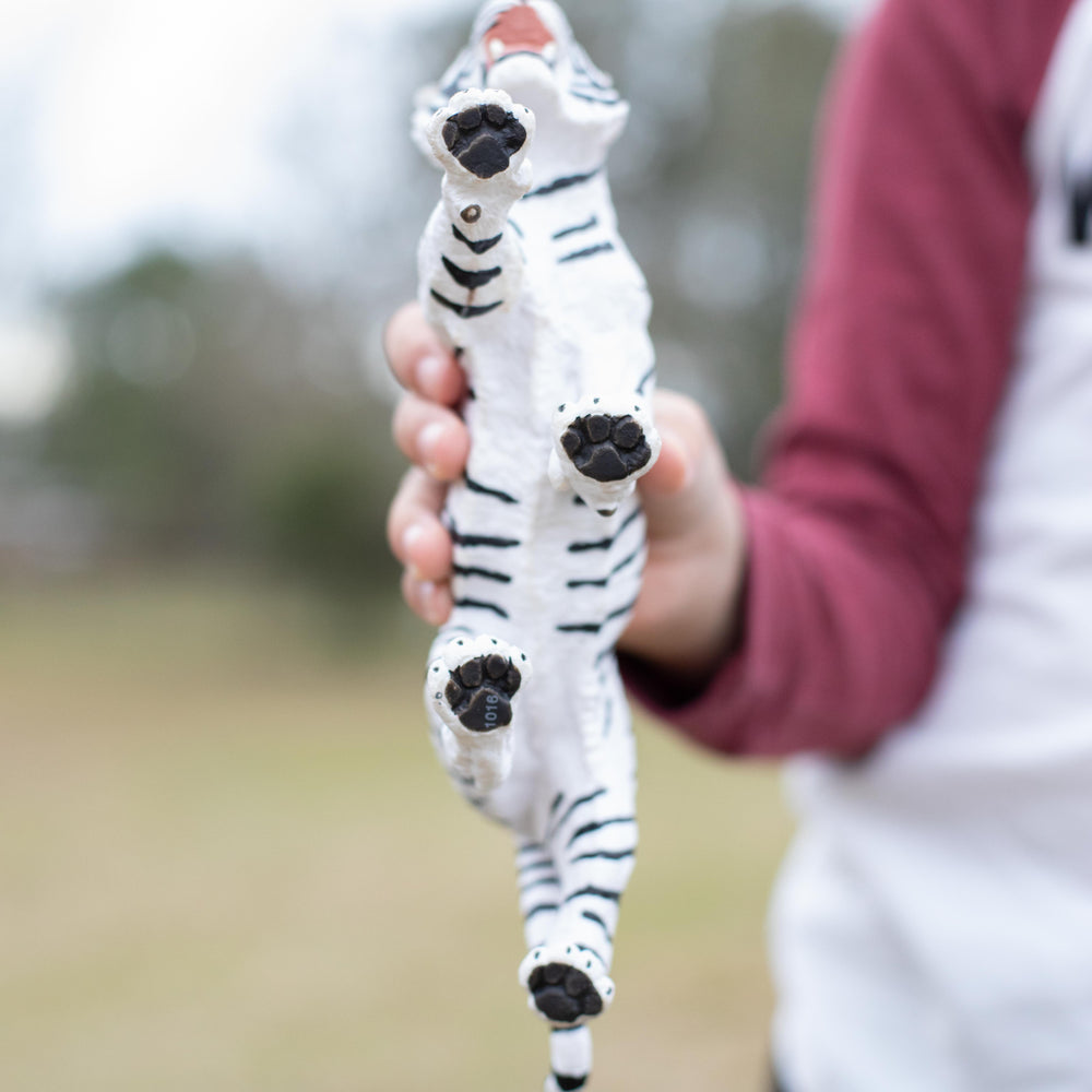White Siberian Tiger Toy | Wildlife Animal Toys | Safari Ltd. | Safari Ltd®