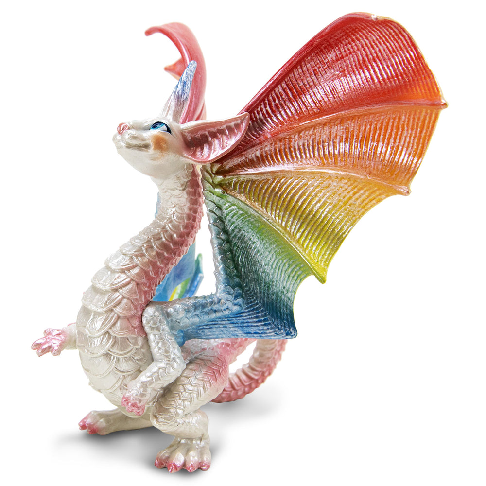 Fairy Rainbow Dragon Toy Figurine – Sparkling Fantasy Dragon | Safari ...