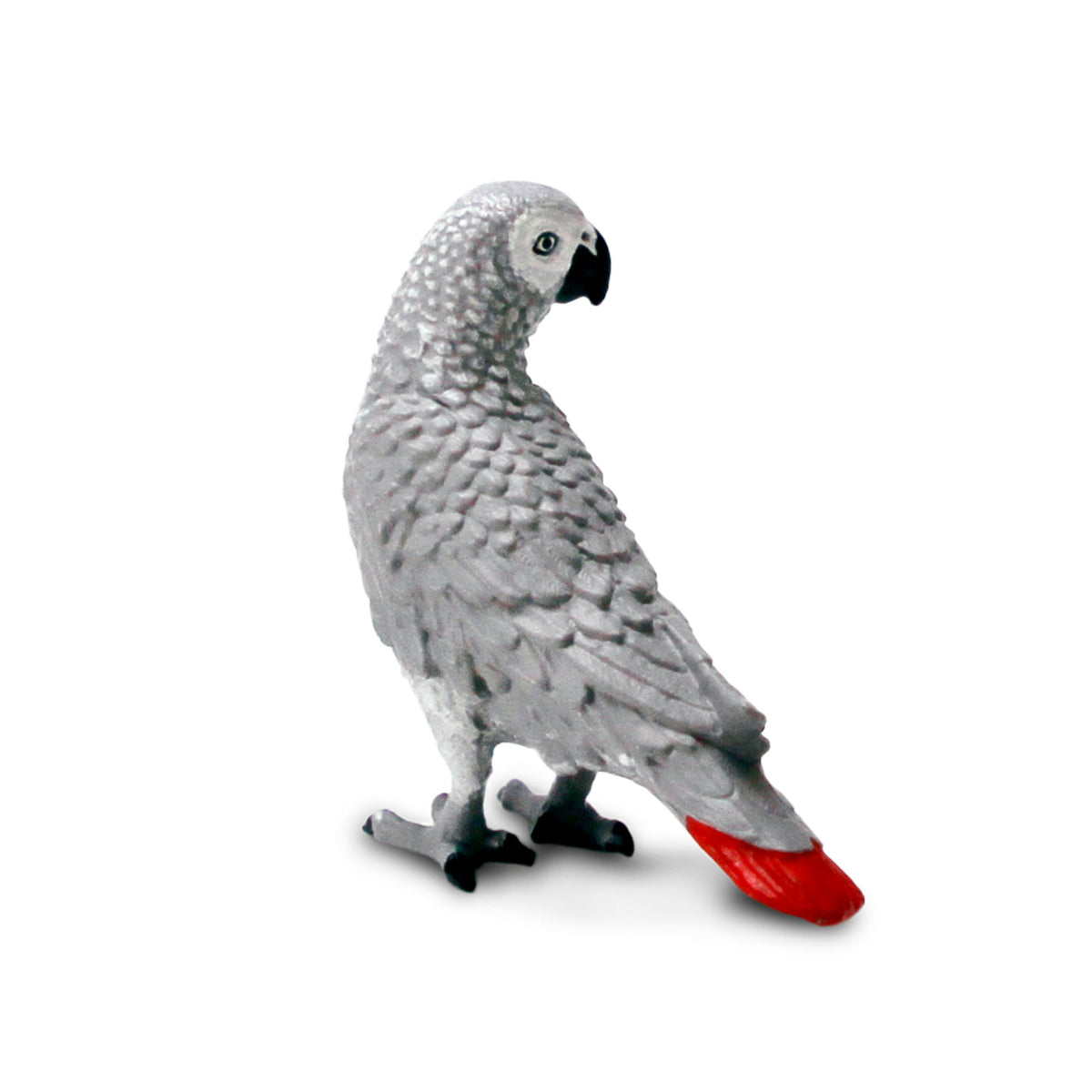 African Gray Parrot Figurine | Safari Ltd® Bird Toy Model | Safari Ltd®