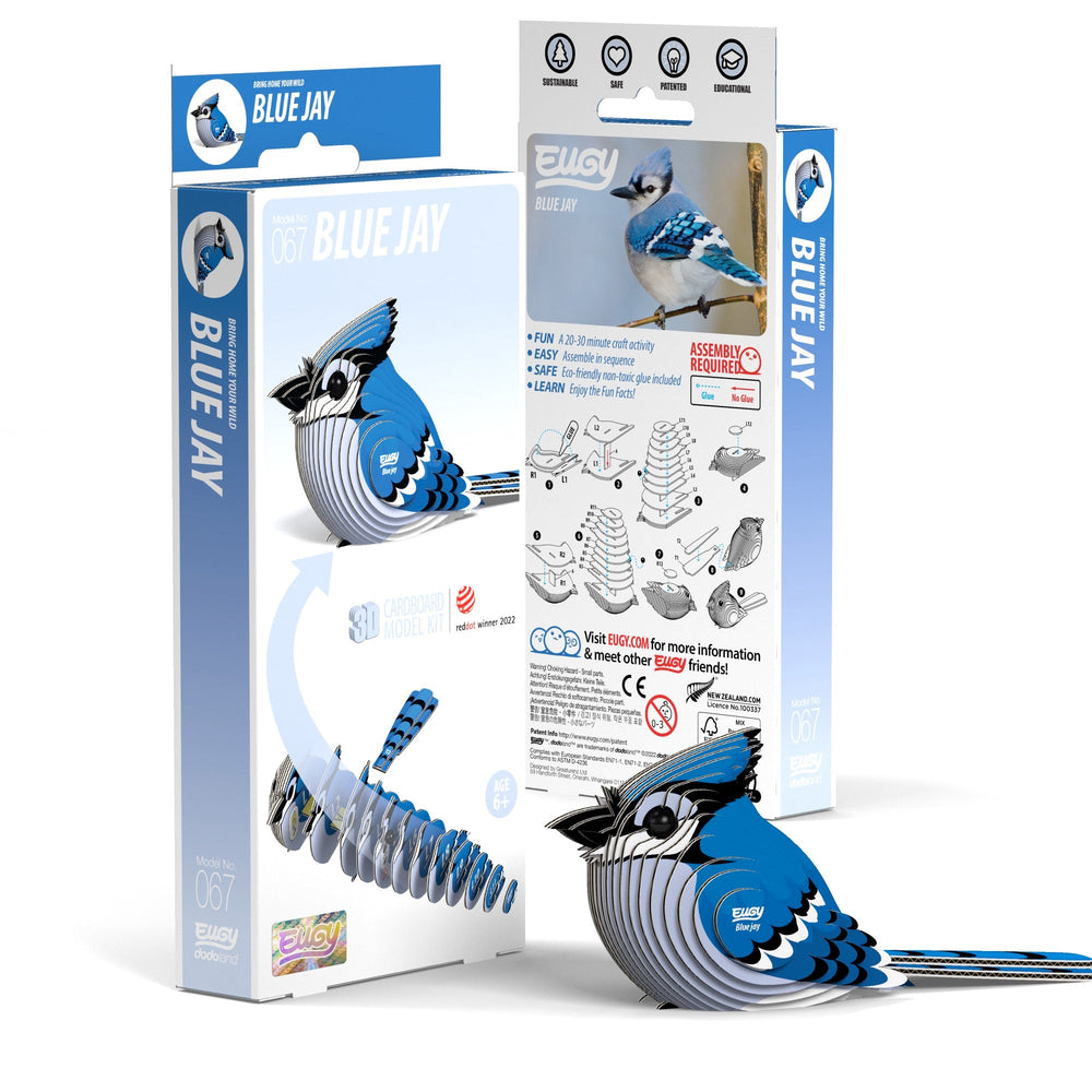 EUGY Blue Jay 3D Puzzle | Safari Ltd®