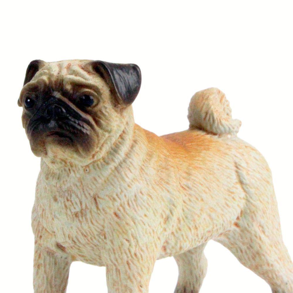 Pug Dog Figurine – Best in Show Collection – Realistic, Non-Toxic & BPA ...