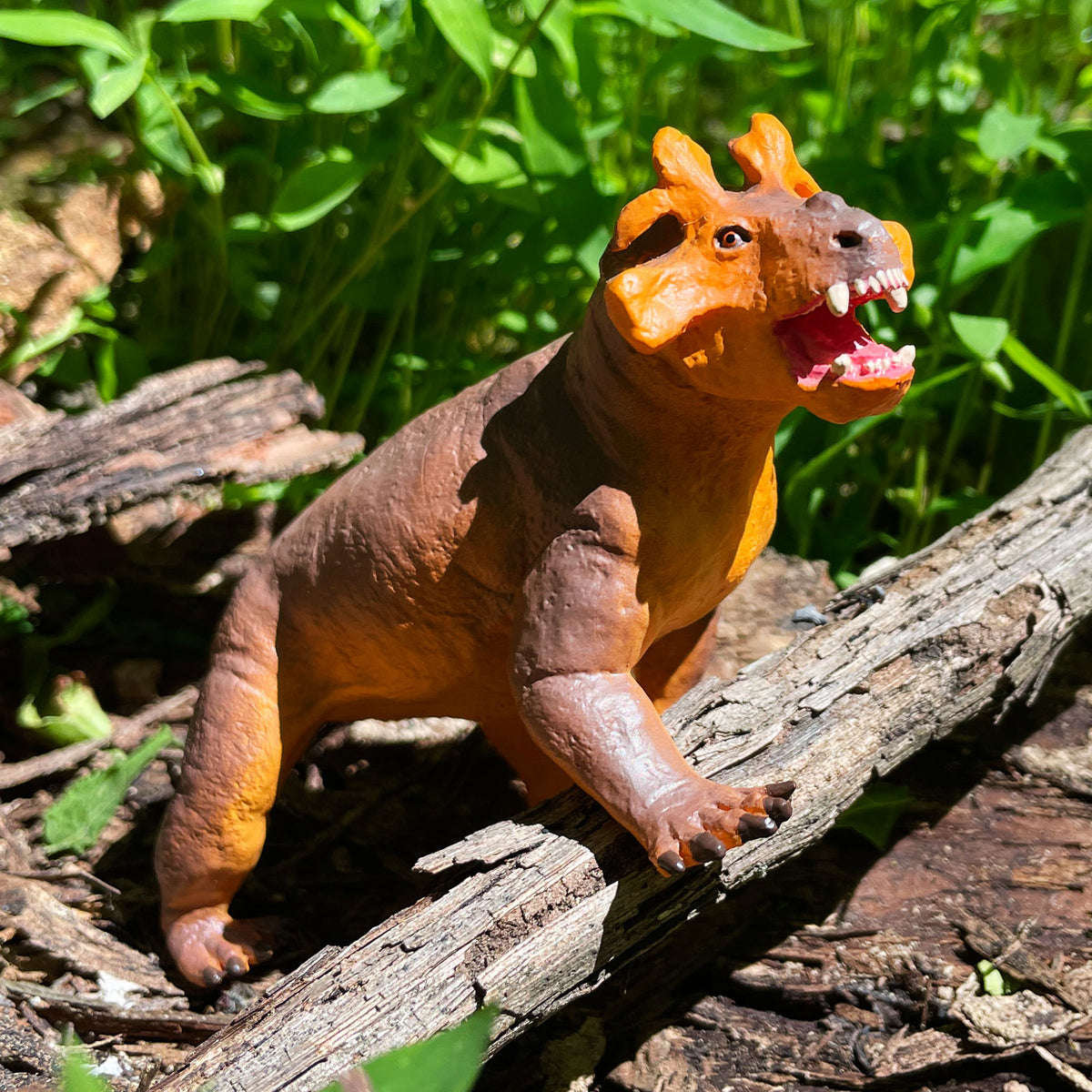 Estemmenosuchus Toy Figure – Prehistoric Animal Model | Safari Ltd ...