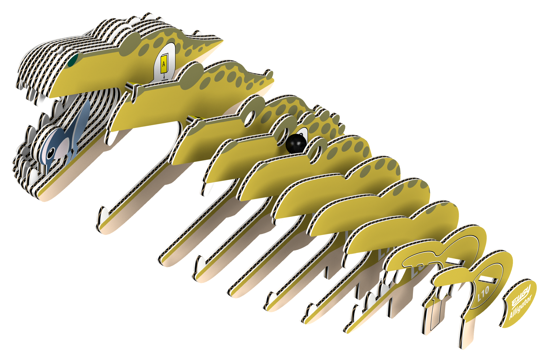 EUGY Alligator 3D Puzzle | Safari Ltd®