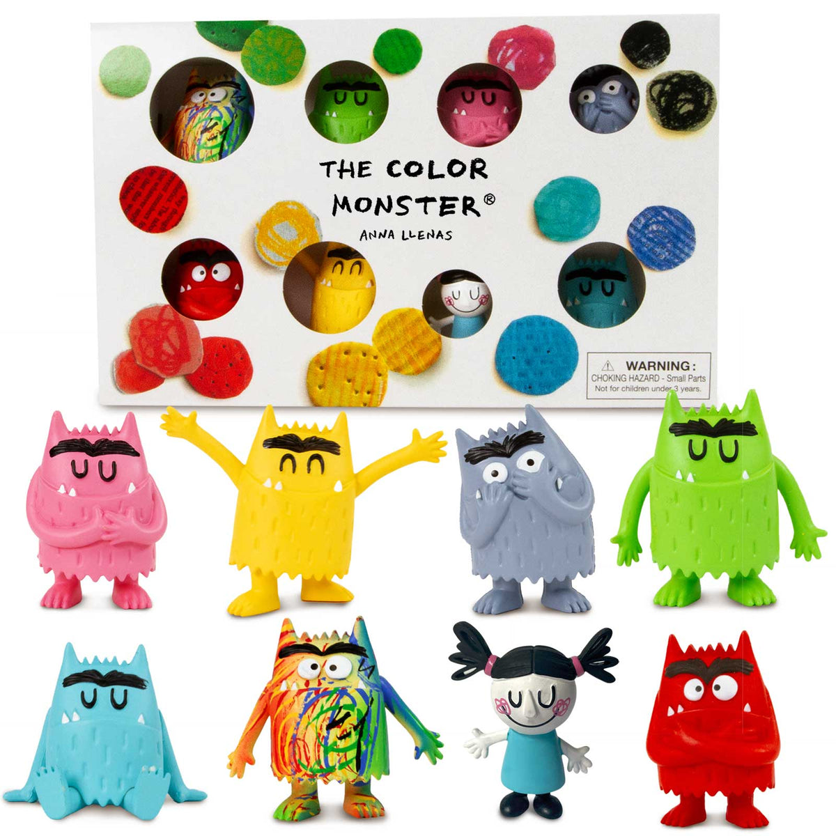 The Color Monster Set of 8 Figurines | Safari Ltd®