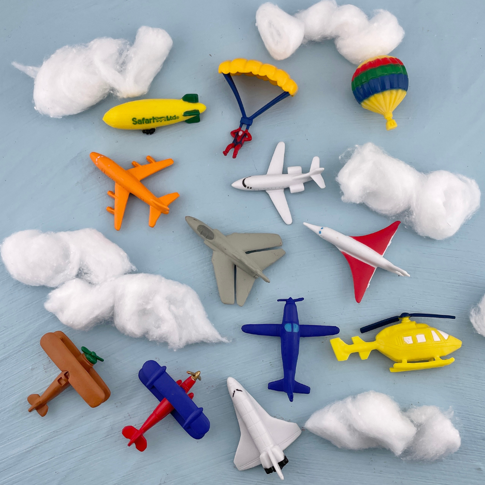 In the Sky Aircraft Toys TOOB® | Safari Ltd®