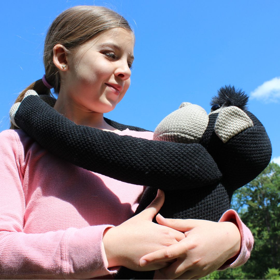 Jane's Greybeard the Chimpanzee - Full Size Plush Toy | Safari Ltd®