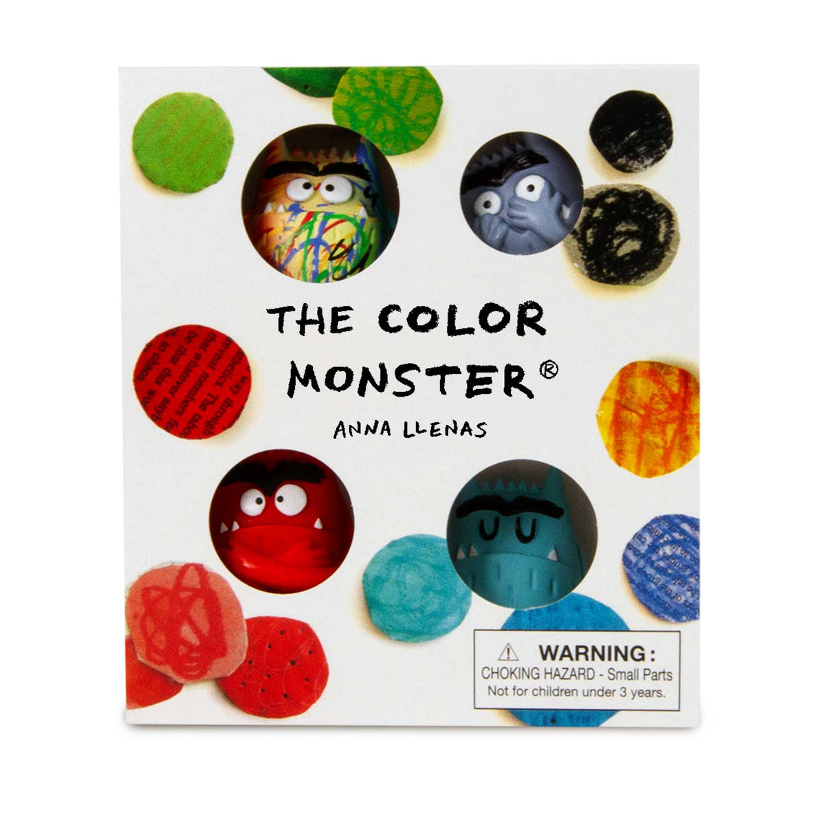 The Color Monster Set of 4 Figurines w/ Multicolor Monster | Safari Ltd®