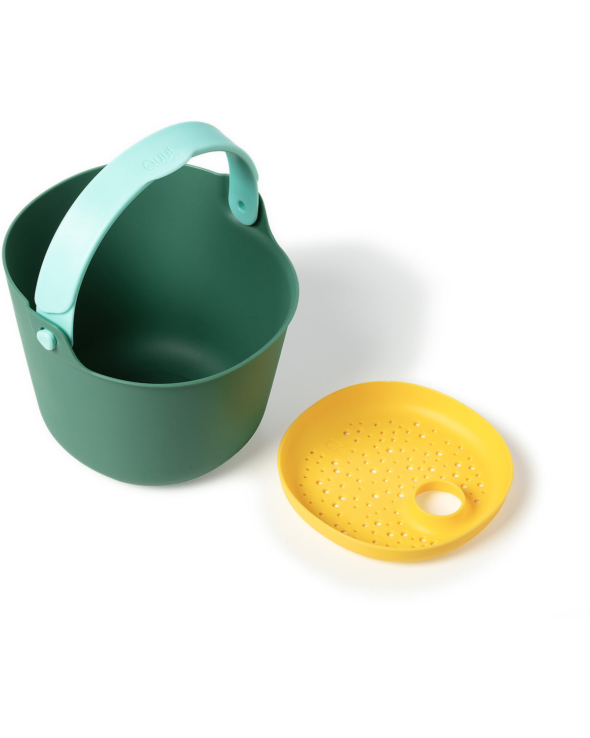 Quut Bucki - Bucket & Sand Sifter | Garden Green | | Safari Ltd®