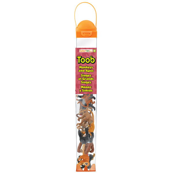 Monkeys & Apes TOOB® – 12 Primates, Educational Toy Set | Safari Ltd ...