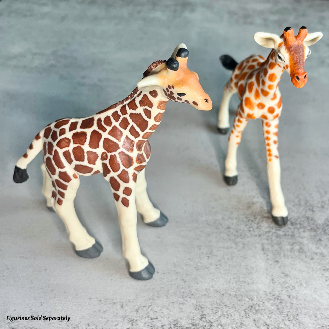 Baby Giraffe Toy Figure – Realistic Wildlife Animal | Safari Ltd ...