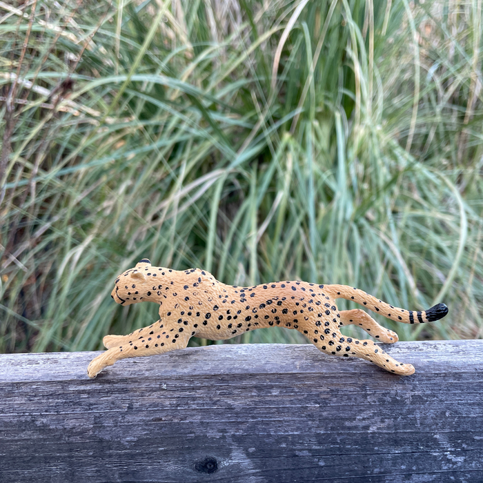 Cheetah Toy - Realistic Cheetah Figurine from Wild Safari® Wildlife ...
