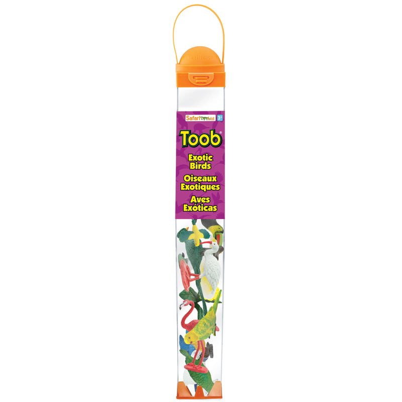 Exotic Birds TOOB® Figurines | Safari Ltd® Bird Toy Set | Safari Ltd®