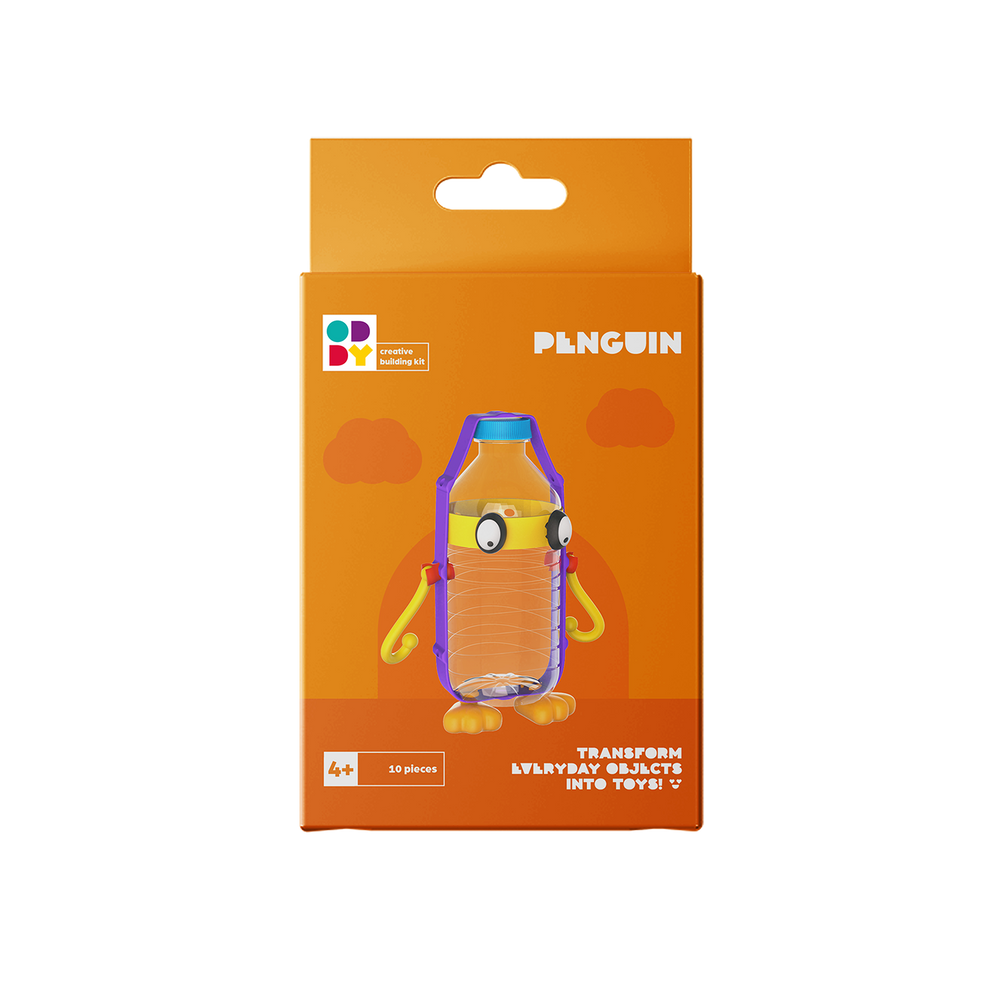Oddy Mini Penguin 10 Piece Building Kit | Safari Ltd®
