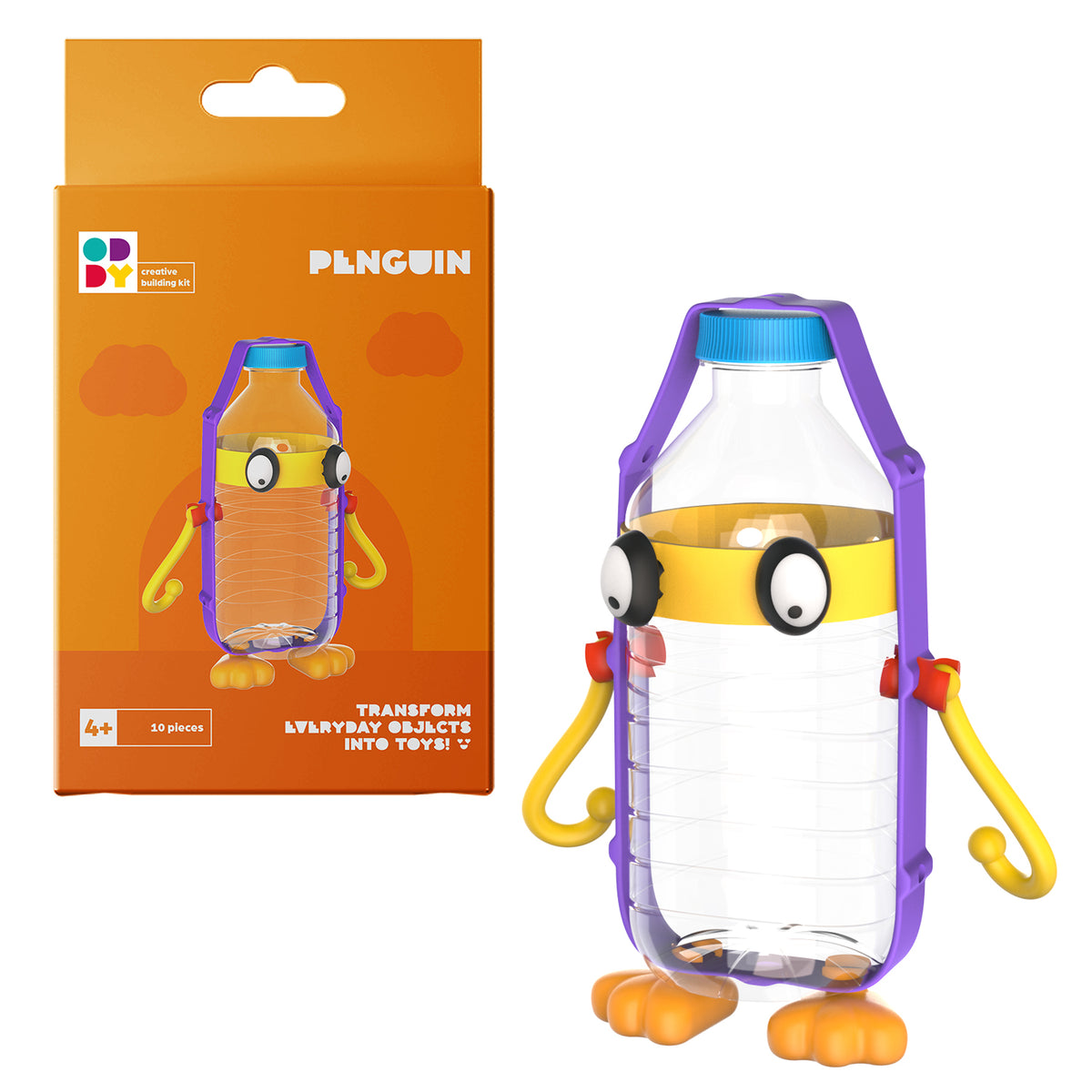 Oddy Mini Penguin 10 Piece Building Kit | Safari Ltd®