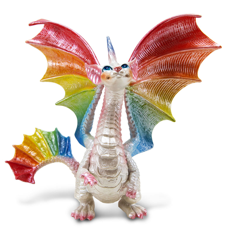 Fairy Rainbow Dragon Toy Figurine – Sparkling Fantasy Dragon | Safari ...