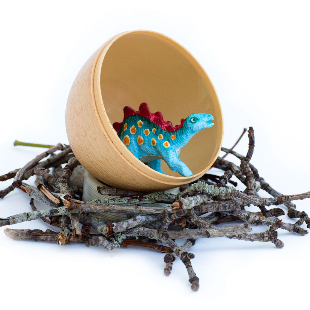 Dino Dana Stegosaurus Baby with Egg | Dinosaur Toys | Safari Ltd®